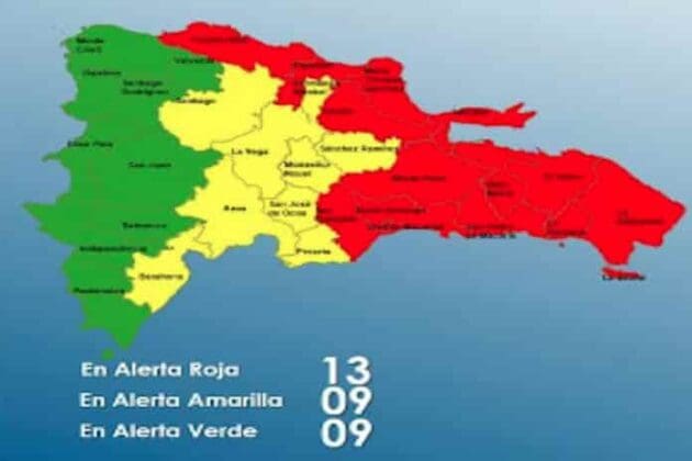 Cinco provincias del Cibao en alerta roja por paso de tormenta Fiona ...